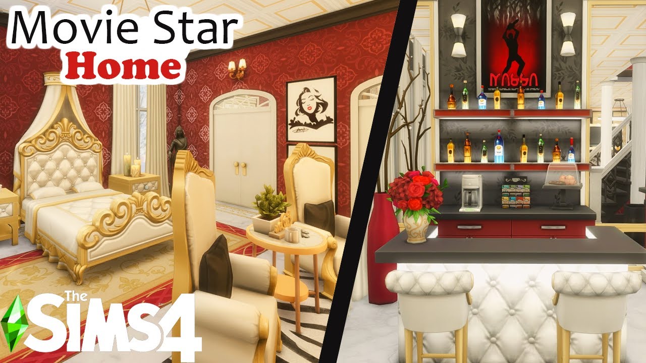 Movie Star Home |The Sims 4 Speed Build - YouTube