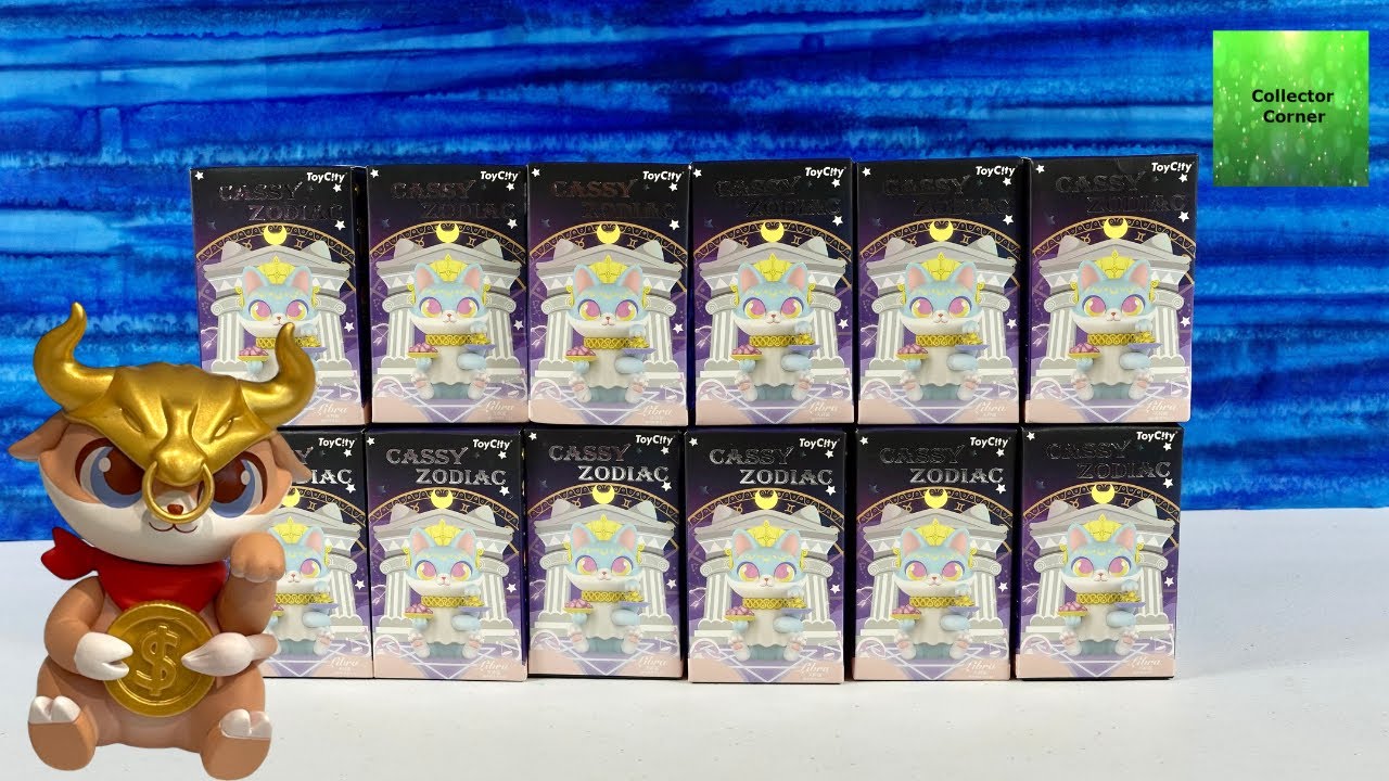 Cassy Cat Zodiac Toy City Blind Box Figure Unboxing Review - YouTube