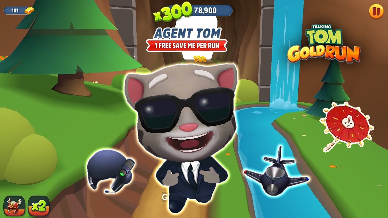 TALKING TOM GOLD RUN AGENT TOM CHARACTER NEW UPDATE FEBRUARY 2022 ...