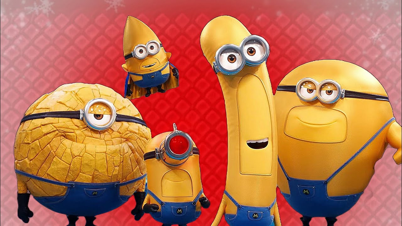 MEGA MINIONS ⋮ New Hero's " New Twist " In Despicable me 4 📍𑁍 - YouTube