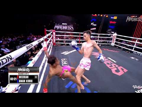 WEERIAN VS AMAN KOBOI FULL FIGHT, AMAN RAJA TAUTING! BYON MADNESS 3