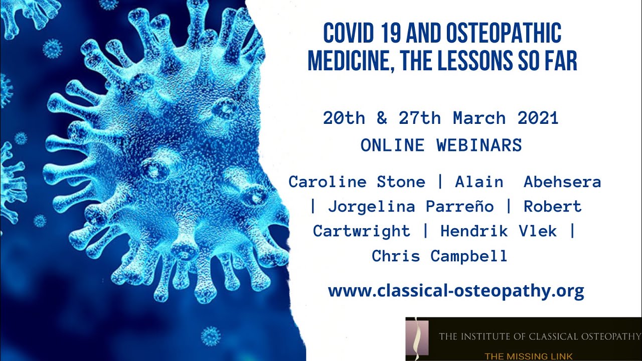 C19 and Osteopathic Medicine, the lessons son far | Institute of ...