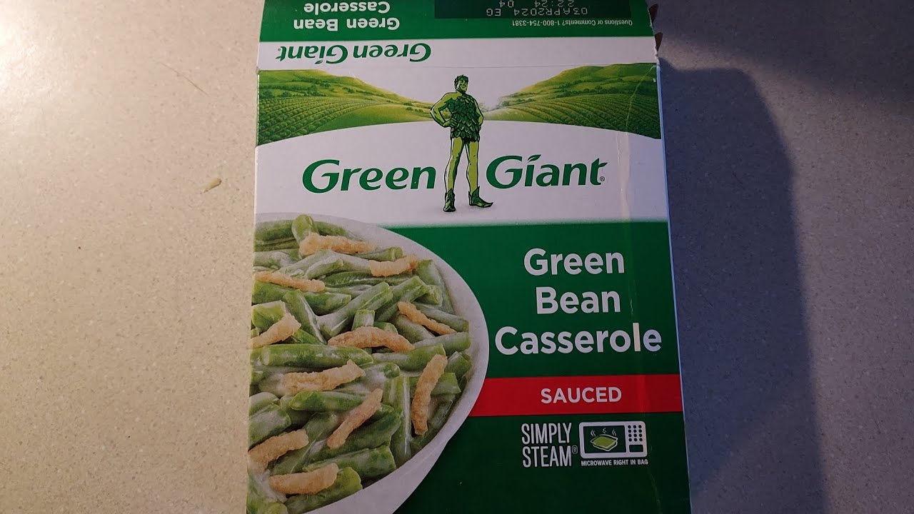 HOWDY FOOD REVIEWS Green Giant Green Bean Casserole & Making My ...