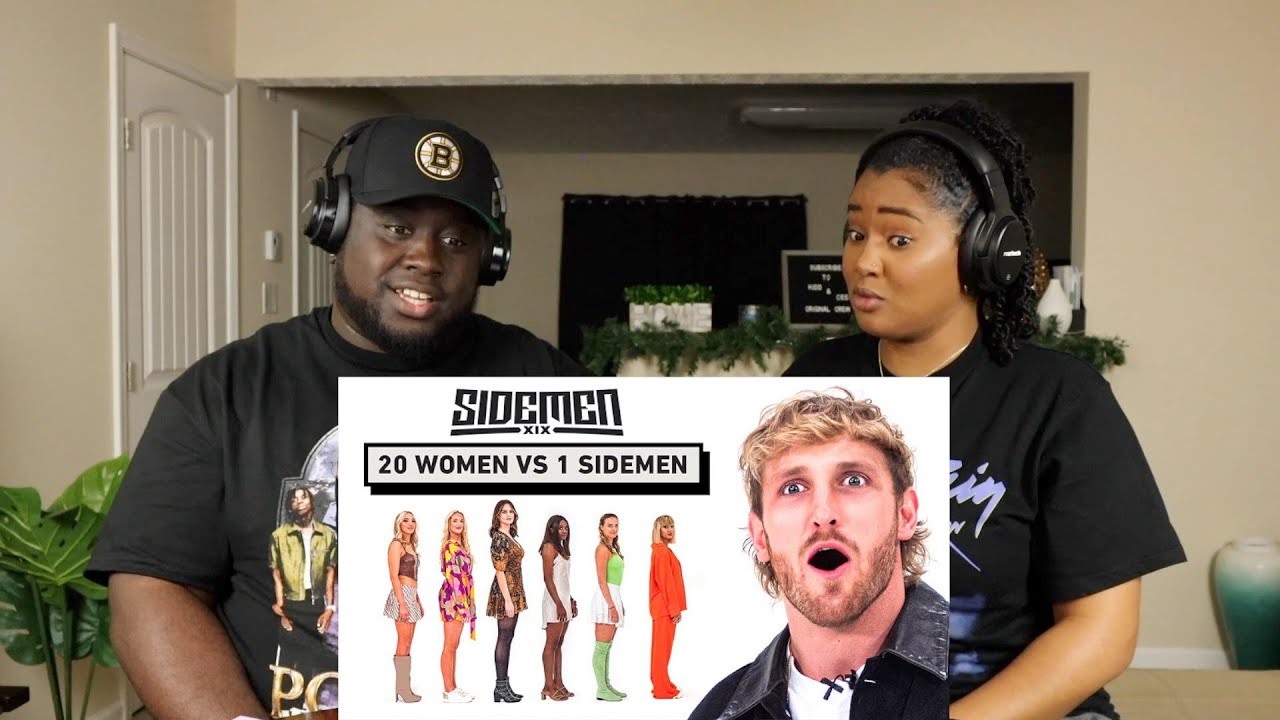 20 WOMEN VS 1 SIDEMEN: LOGAN PAUL EDITION | Kidd and Cee Reacts - YouTube