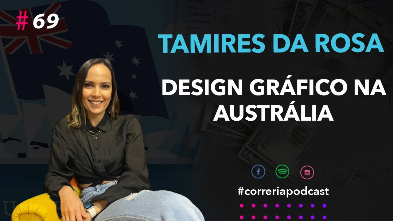 Designer Gráfico na Austrália - Tamires da Rosa - YouTube