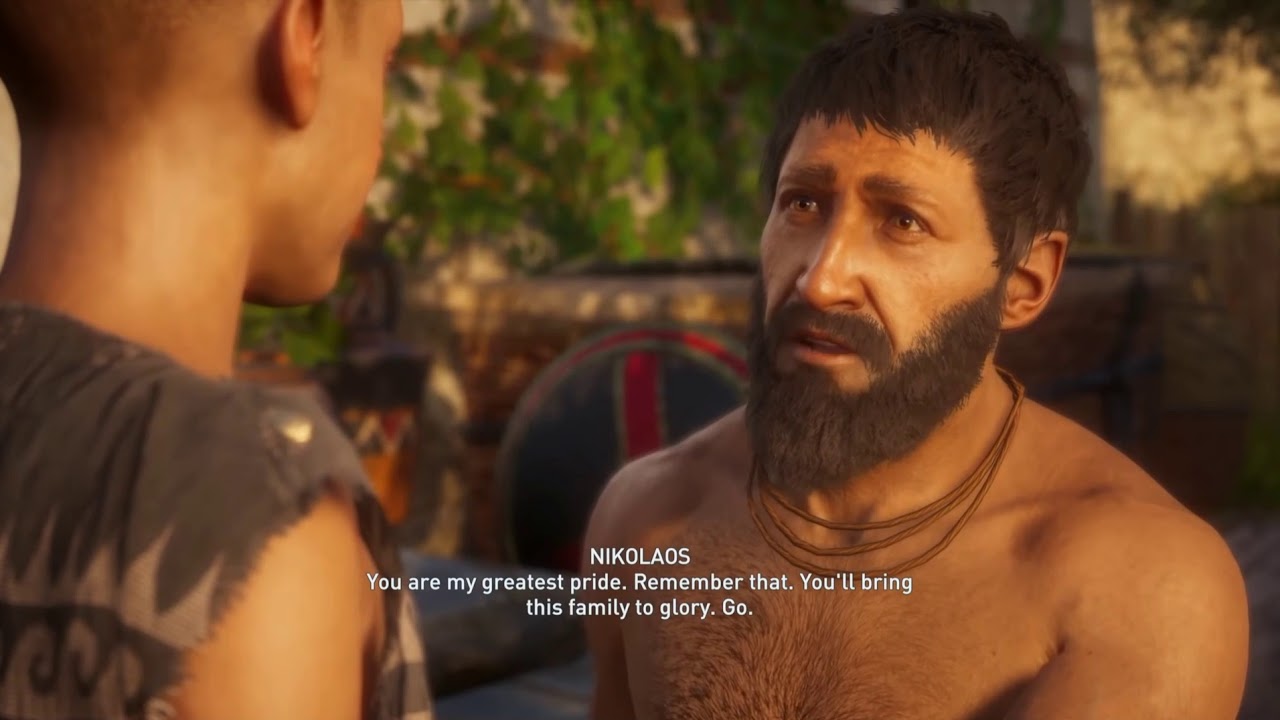 Young Alexios And Kassandra Flashback AC Odyssey - YouTube