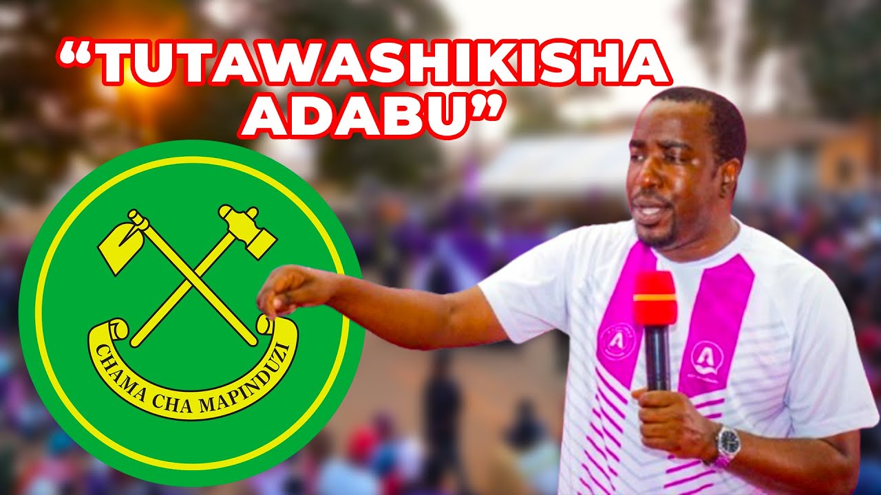 ADO SHAIBU: TUTAISHIKISHA ADABU CCM HAPA TUNDURU, SITACHEKA NA NYANI ...