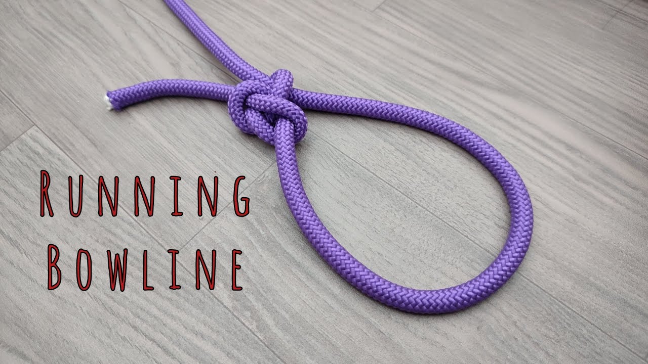 How to Tie a Running Bowline - YouTube