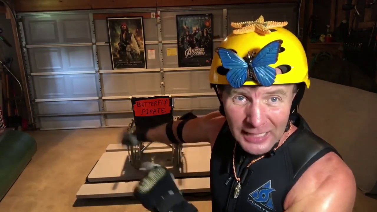 Butterfly Pirate's BIRTHDAY STUNT (Part 1 of 5) PRACTICE 1 - YouTube