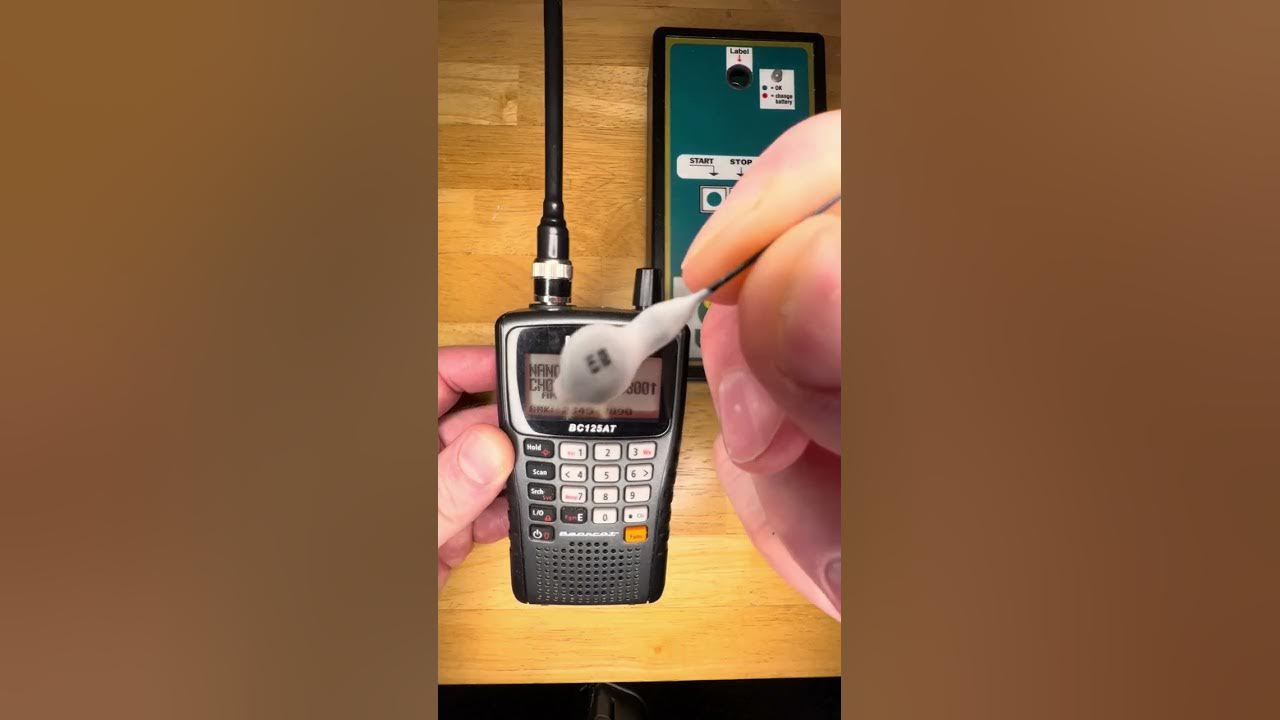 Confirming Lotek nanotag activation with the Uniden Bearcat BC125AT ...