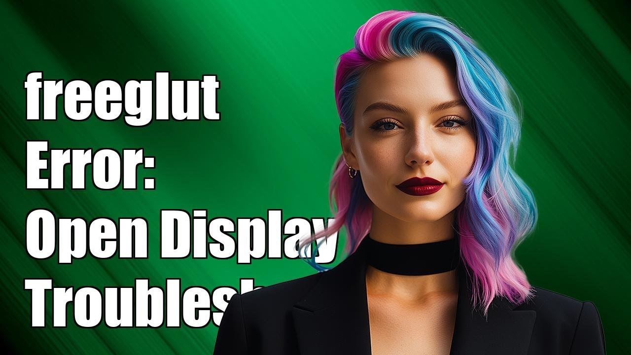 freeglut Error: Failed to Open Display '' - Troubleshooting Guide - YouTube