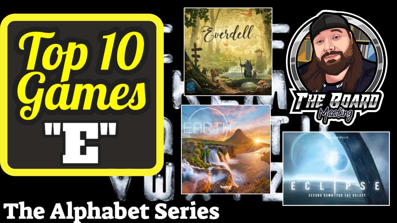 Top 10 "E" Games - YouTube