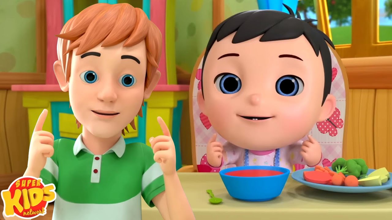 Chew Your Food + More Nursery Rhymes And Kids Songs by Super Kids ...
