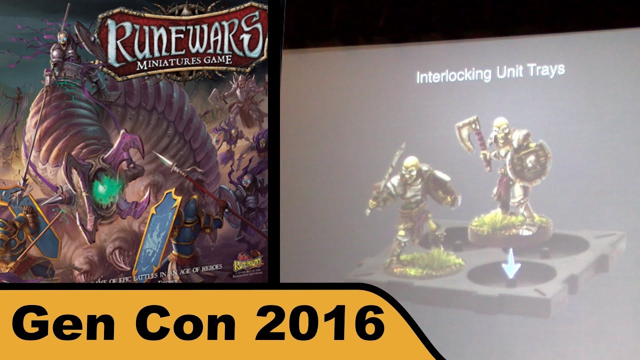 Runewars Miniature Game - Inflight Report 2016 - Part 11 - YouTube