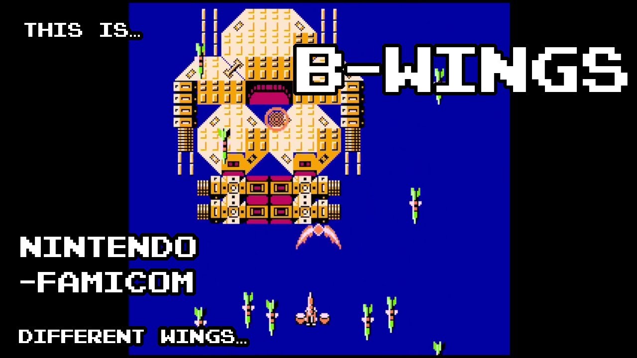 This is B-Wings for the Nintendo Famicom - YouTube