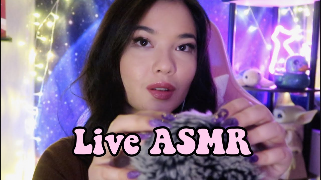 ASMR ~ LIVE for sleep & relaxation 💤 - YouTube