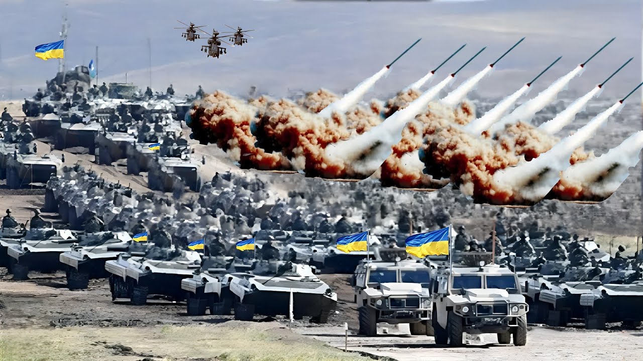 TERRIFYING!! Russia is in fear, 2 minutes ago Ukraine mustered all its ...
