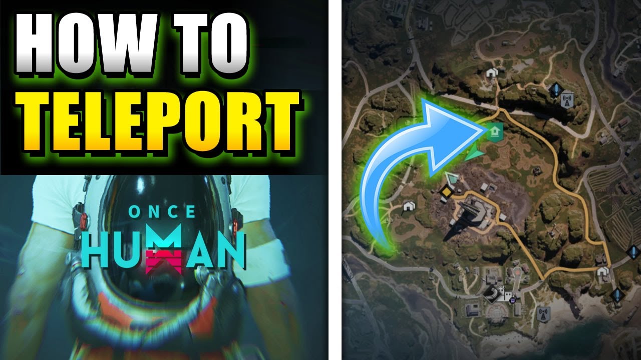 How to Teleport in Once Human - YouTube