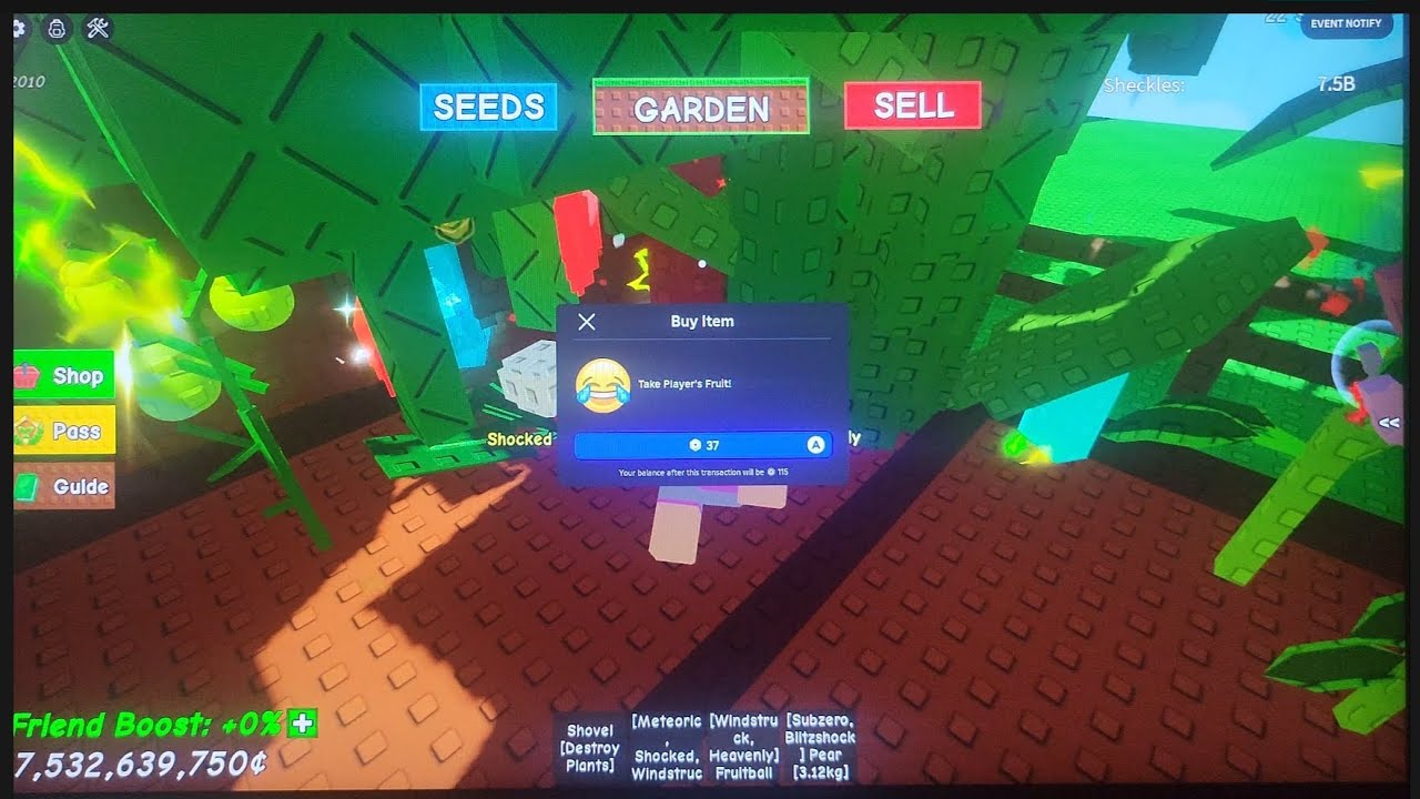 Spending 5000 Robux on grow the garden!!! #Roblox - YouTube