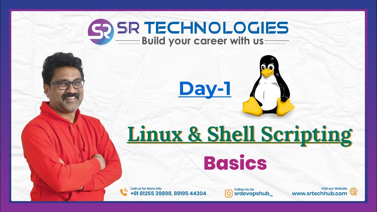 Linux & Shell Scripting Basics | Day 1 | Complete Beginner Guide ...