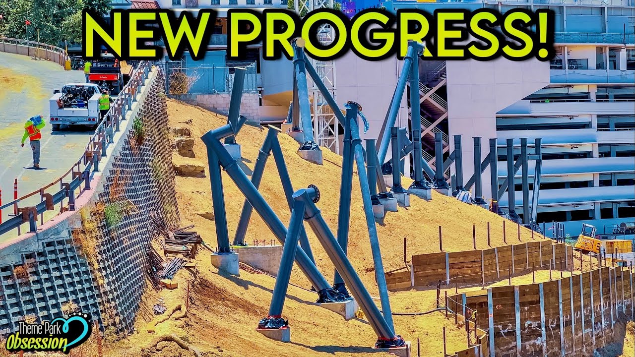 NEW Progress on Fast & Furious Roller Coaster at Universal Studios ...