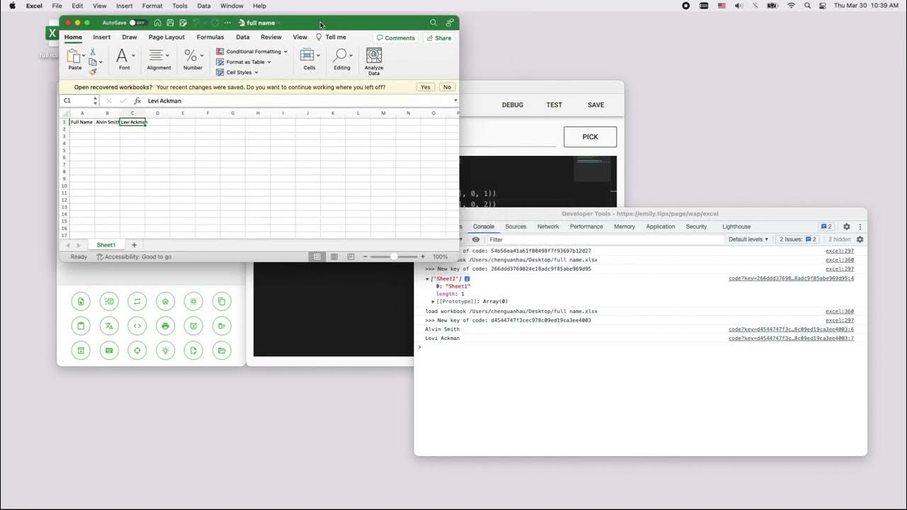 EXCEL Autoamtion #04 - EXCEL Writer - YouTube