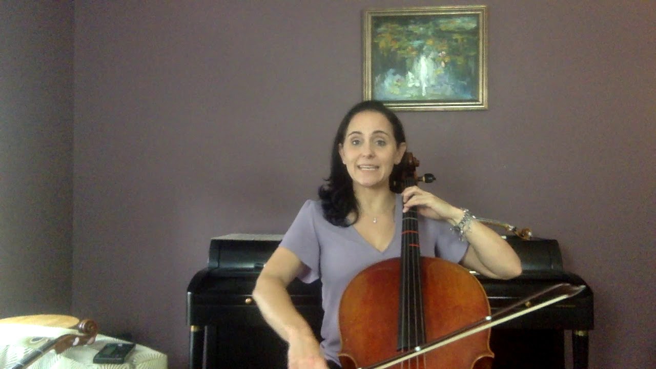 Beginning Orchestra Class video #91 cello - YouTube