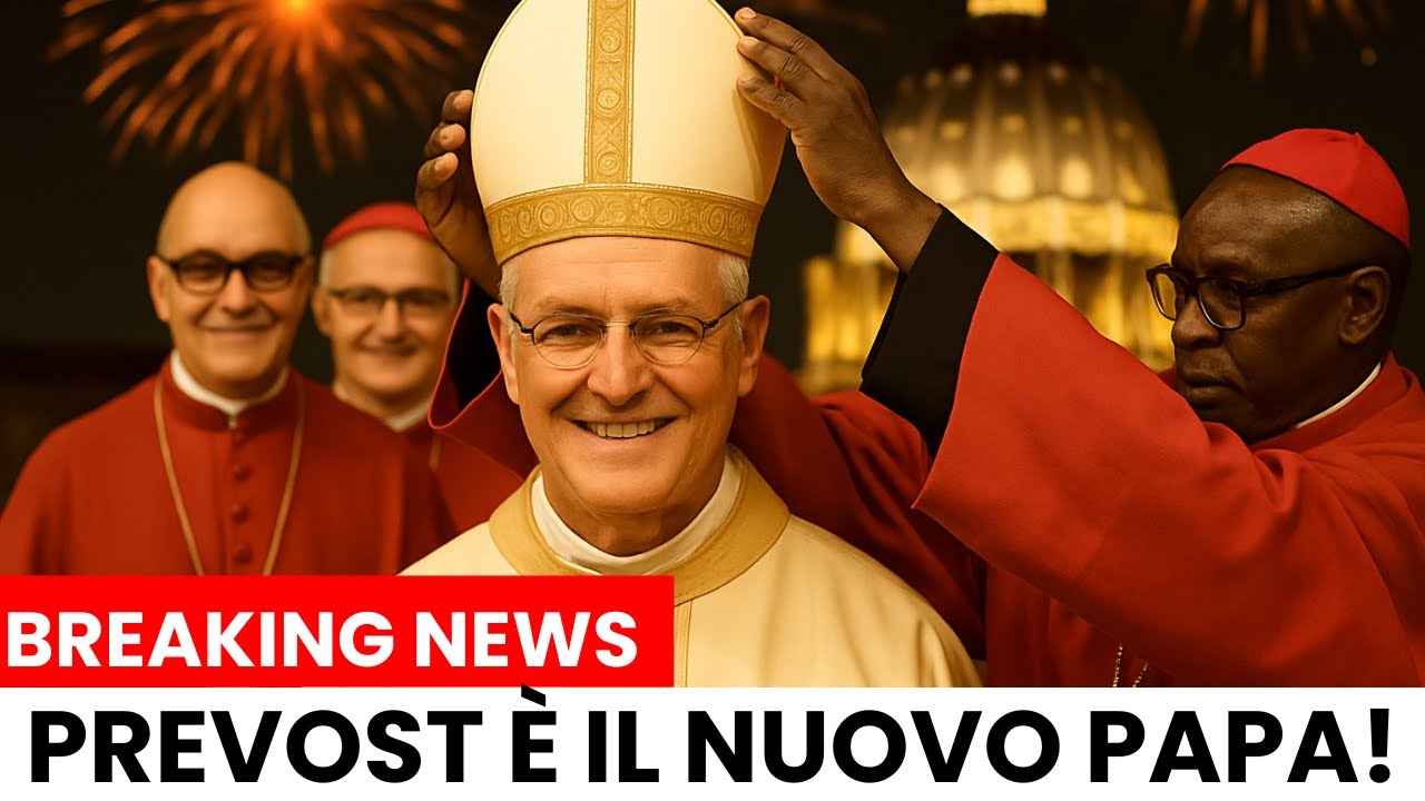 Il Nuovo Papa Robert Prevost: L'Annuncio della Elezione! - YouTube