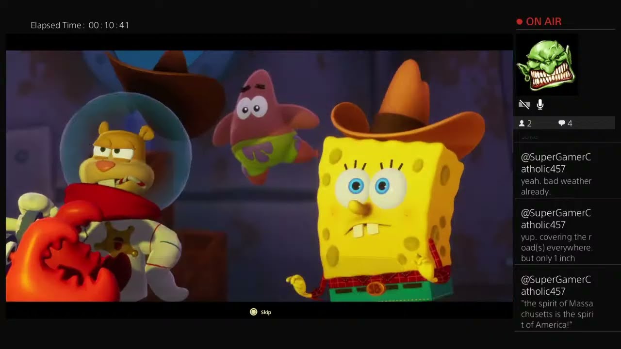 Spongebob The Cosmic Shake Live Stream - YouTube