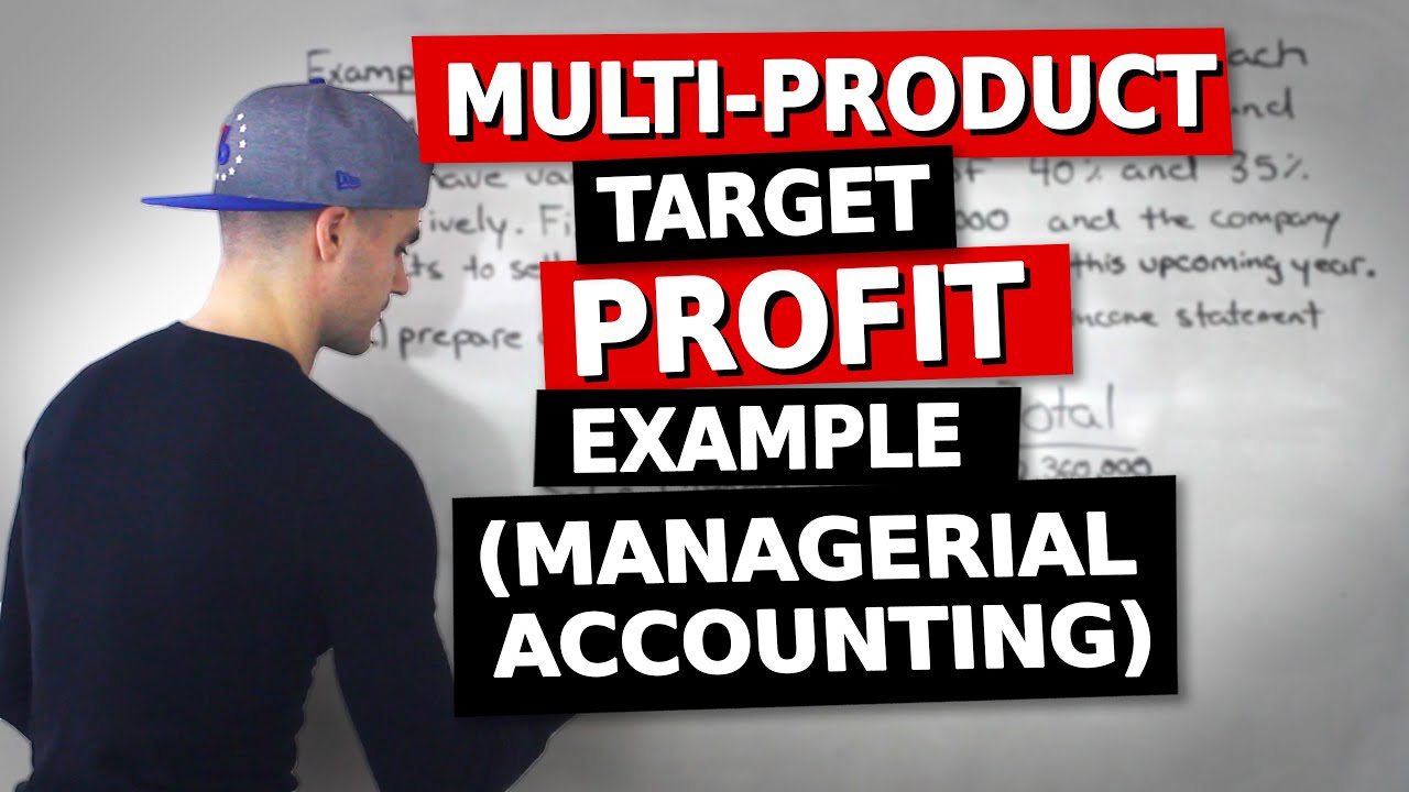 ACC 406 - Multi Product Analysis Part 3 (Target Profit) - Ryerson ...