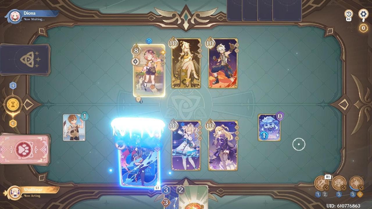 Genshin TCG: Diona is a god apparently - YouTube