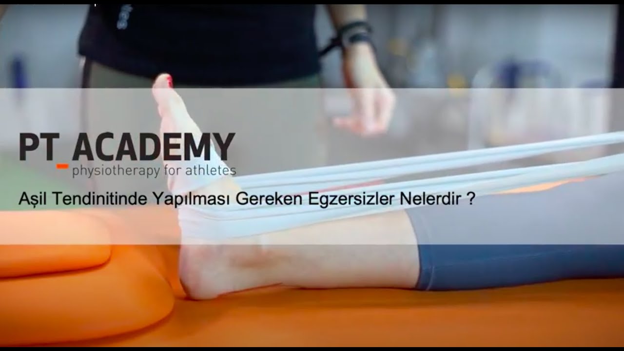 Aşil Tendinopatisi'nde Yapılması Gereken 3 Egzersiz - YouTube