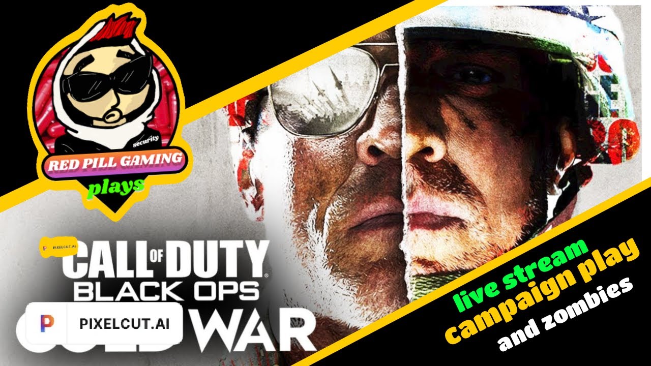 RED PILL GAMING PLAYS wit Rage Call of Duty Cold War Zombies PS5 Live ...