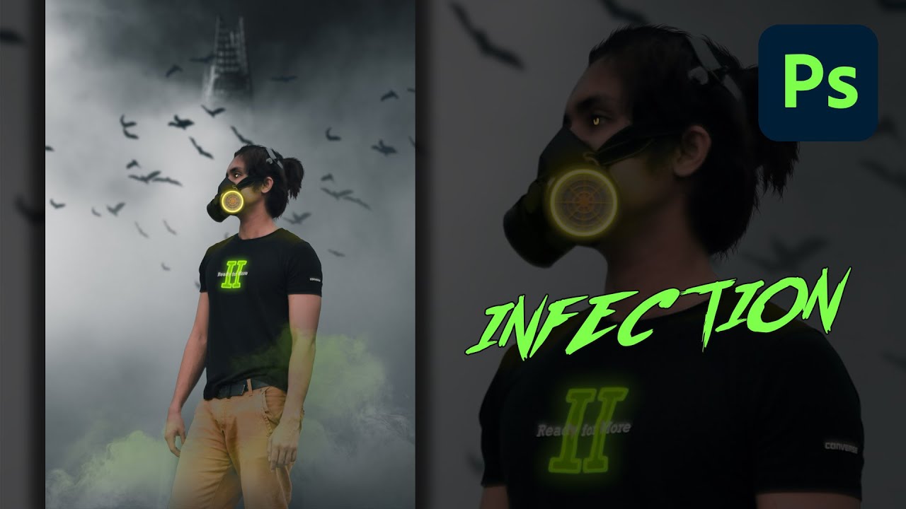 "INFECTION" Photo Manipulation Full Tutorial - Featuring JAZI VLOGS ...