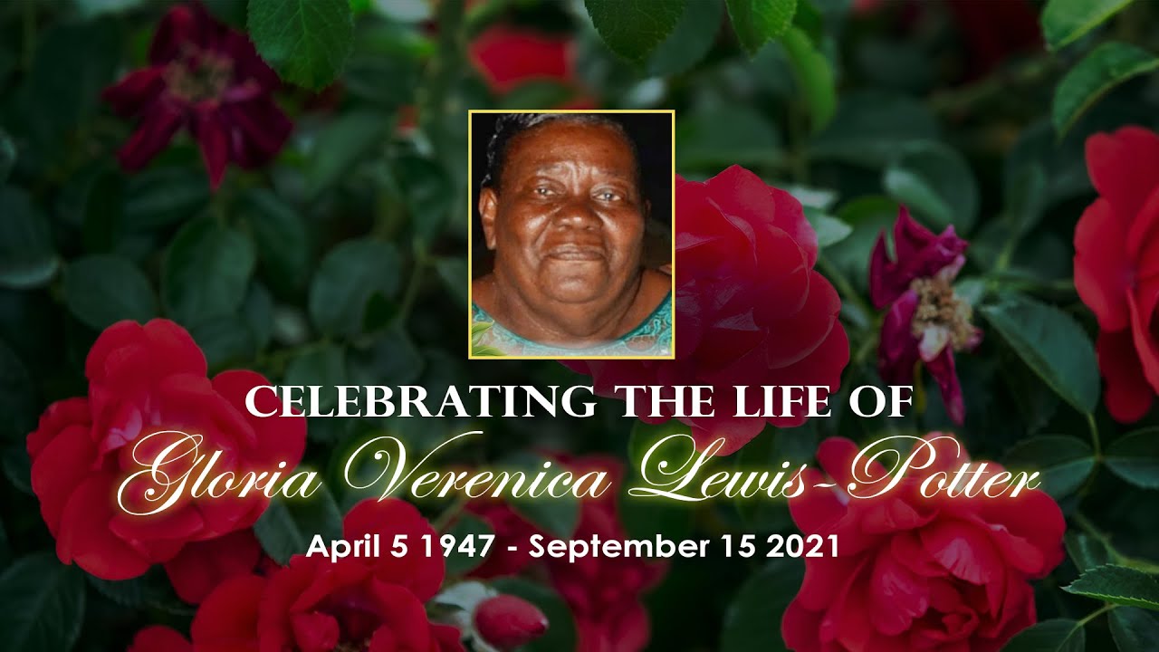 Celebrating the Life of Gloria Potter - YouTube