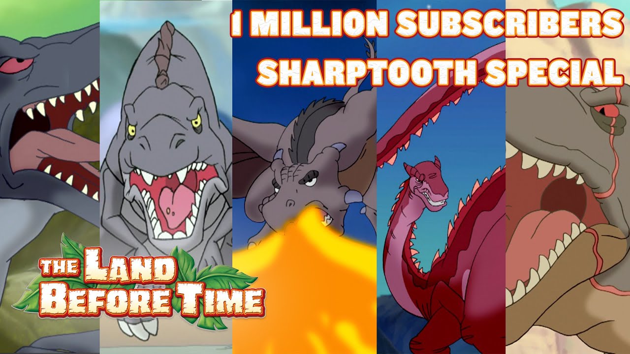 1 Million Subscribers Sharptooth Special 🦖| 3 Hour Compilation | Full ...