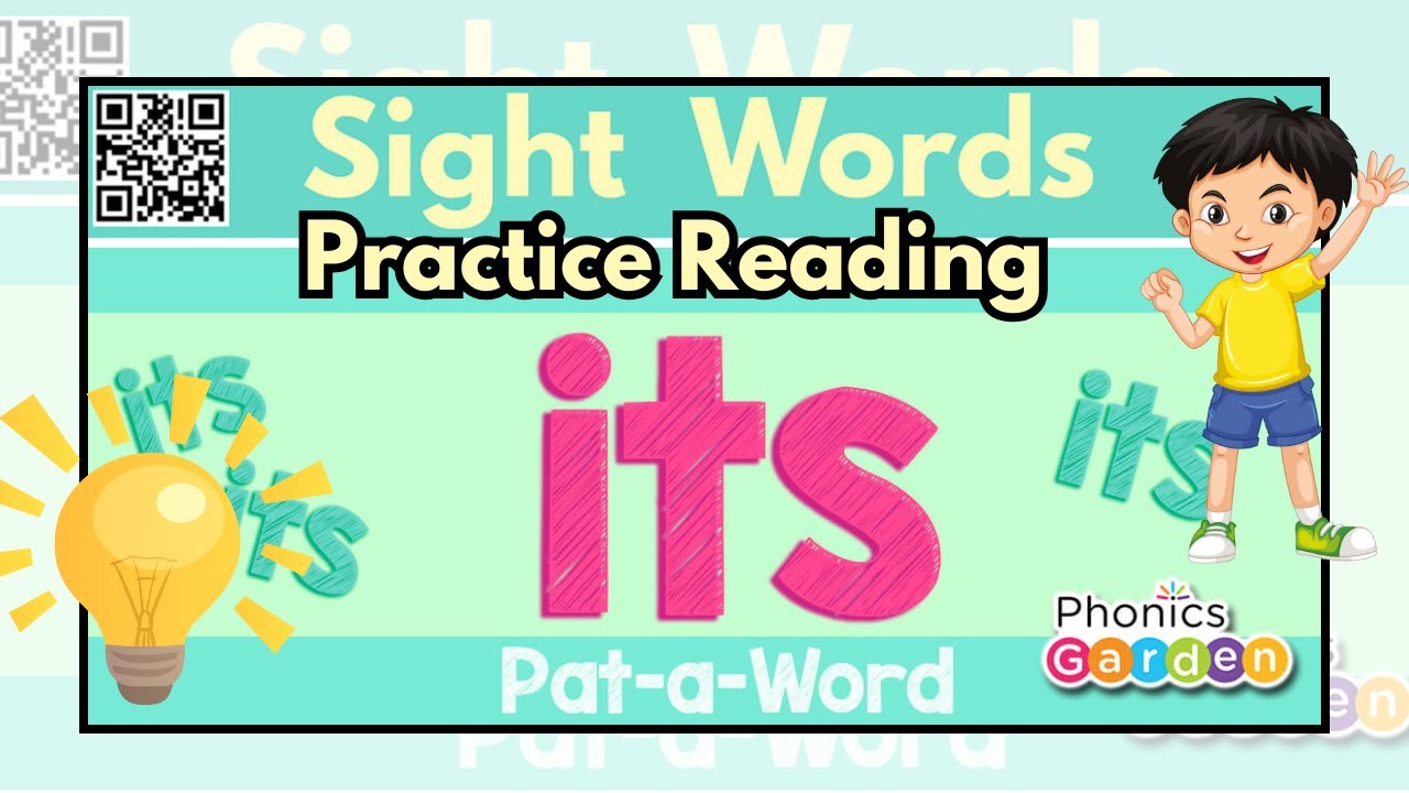 ITS | Sight Word | Sing and Chant | Pat-a-Word | Practice Reading - YouTube