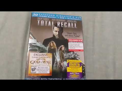 TOTAL RECALL BLU-RAY + DVD + ULTRAVIOLET DVD Overview!