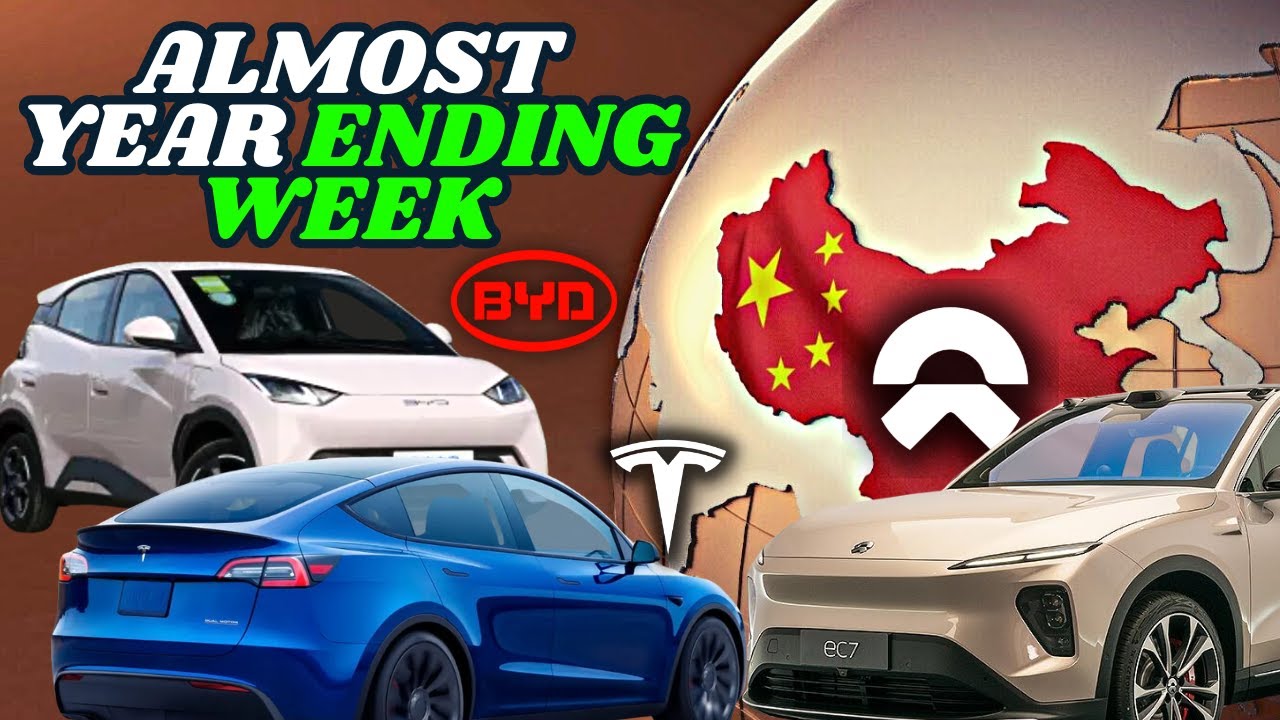 China EV sales in week 51 - YouTube