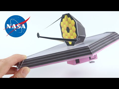 FREE Printable - DIY James Webb Space Telescope (JWST) Paper Model ...
