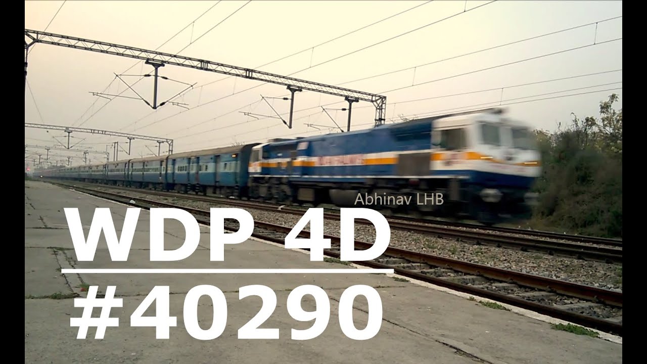 Amritsar - Bilaspur CHHATTISGARH EXPRESS with brand new dual cab EMD ...