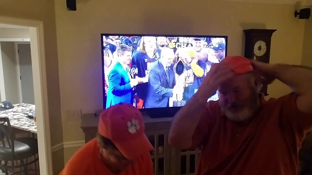 CLEMSON WINS NATIONAL CHAMPIONSHIP | CELEBRATION DANCE - YouTube