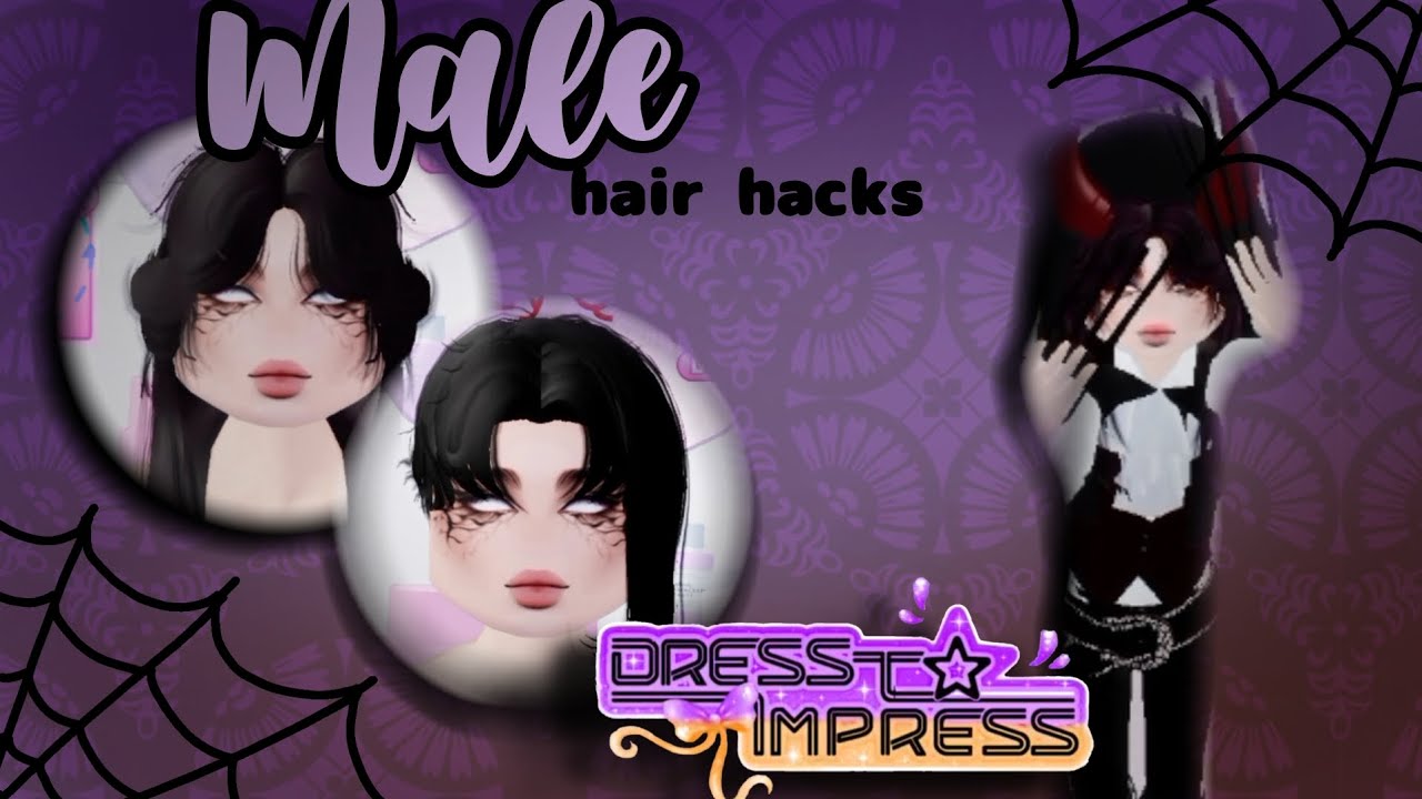 Male Hair Hacks!! || Tags || #dti #dresstoimpress #male #gaming #hair # ...