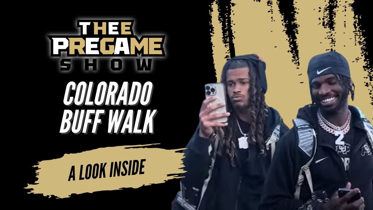 A Look Inside Coach Prime Colorado Football Buff Walk - YouTube