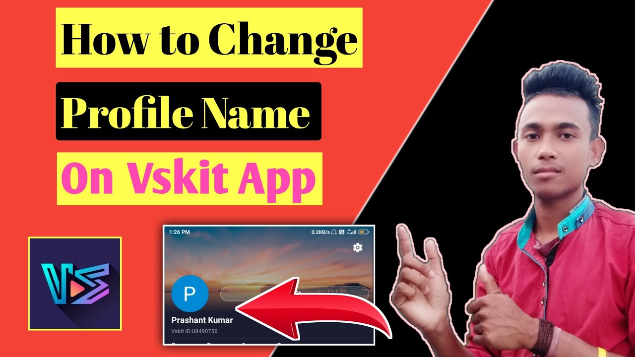 How to Change Profile Name On Vskit App | Change Profile Name | Vskit ...