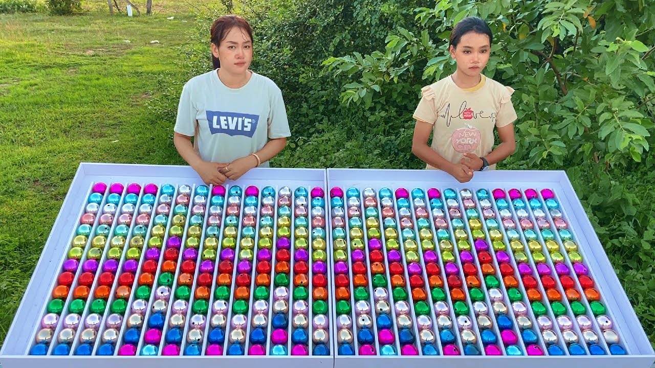 full-color ball sorting is very smart and smooth - YouTube