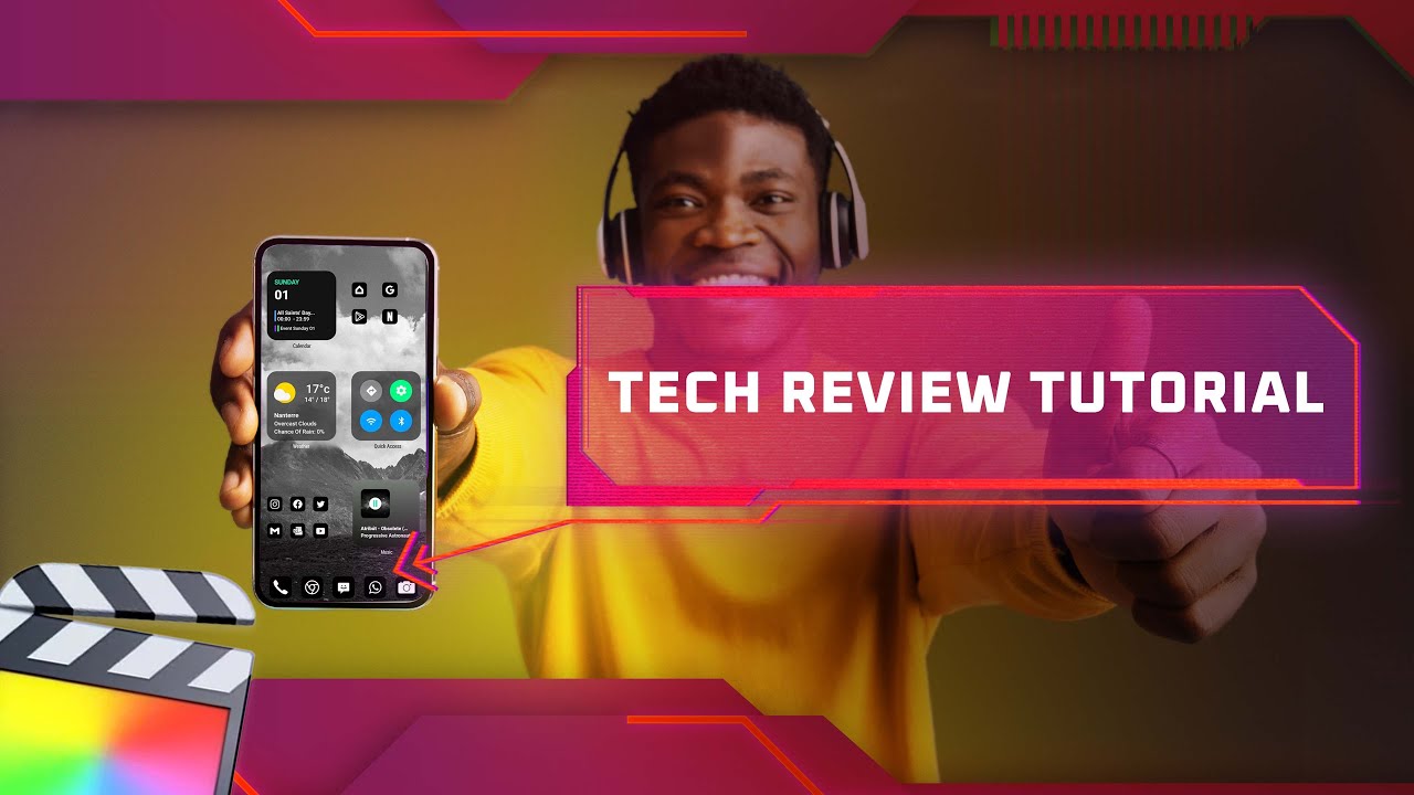 First Look at Geek Pop Tech Review Templates for Final Cut Pro - YouTube