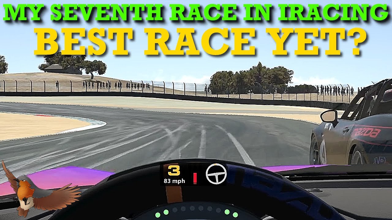 My seventh race in iRacing, the full session experience - YouTube