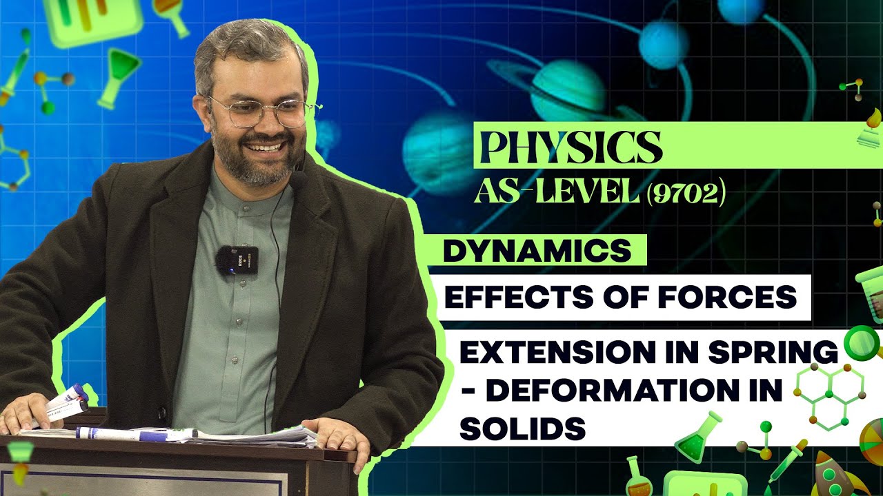 As-Level (9702) |Physics| Dynamics | Effects of Forces | Extension in ...