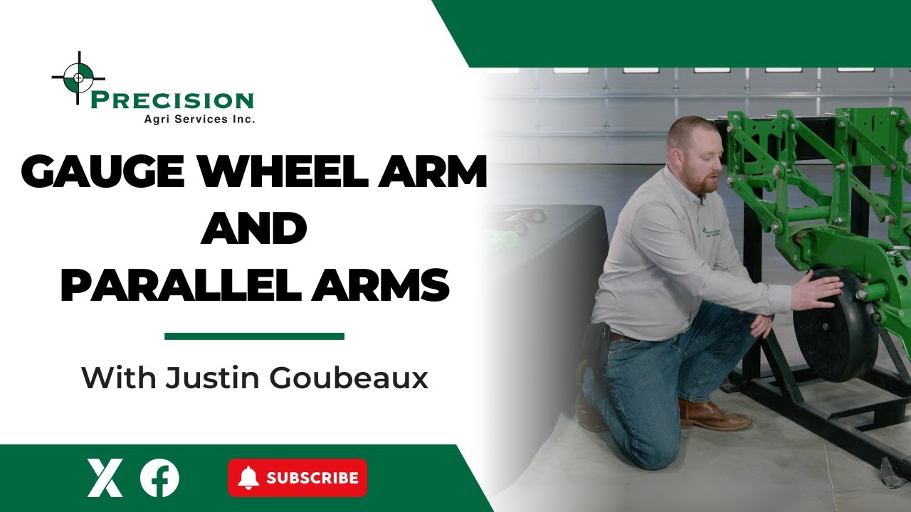 Gauge Wheel Arm and Parallel Arms | Precision Agri Services - YouTube